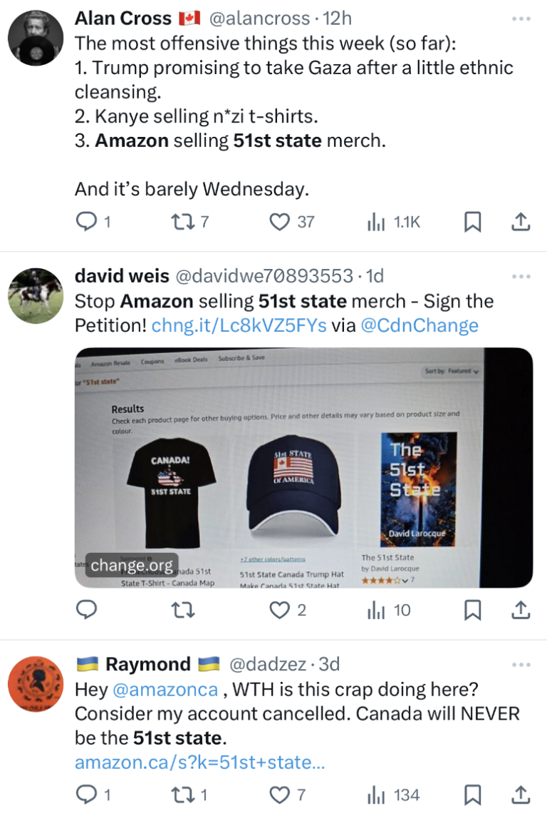 51st State Amazon Merch Goes Viral