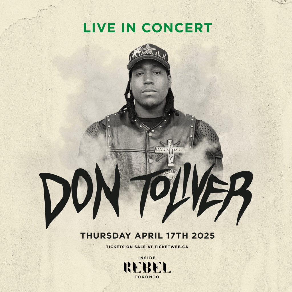 Don Toliver Concert at Rebel Toronto April 17th 2025