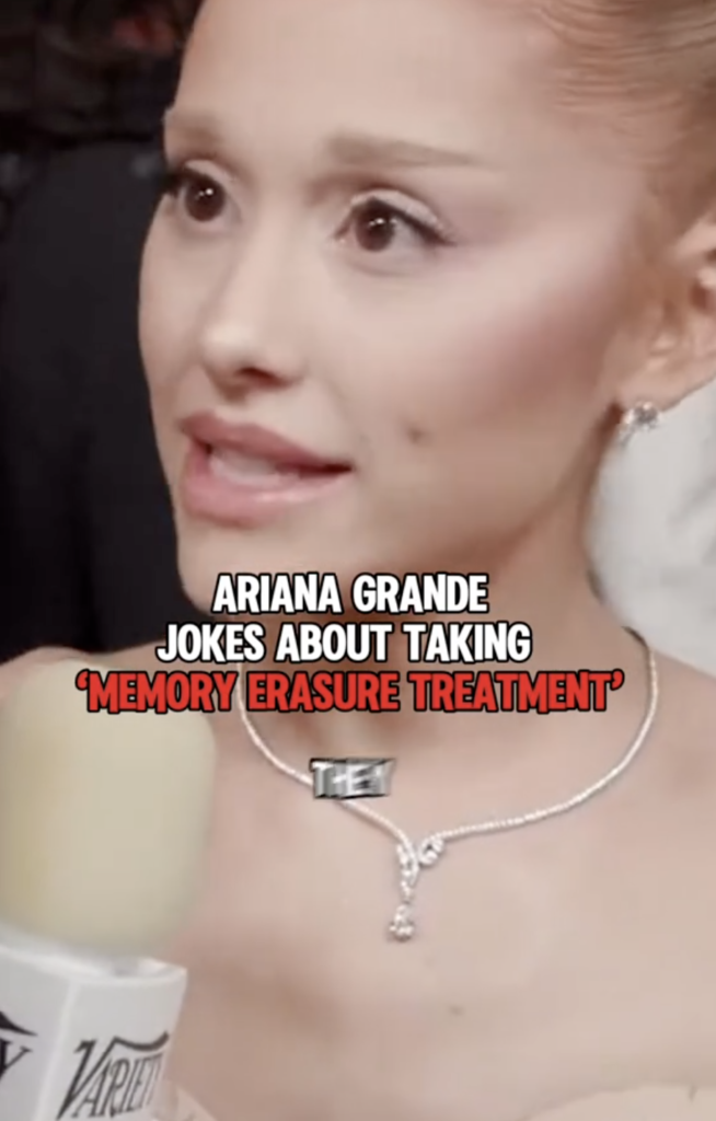 Ariana Grande Memory Erasure Treatment Brighter Days Clinic Controversy