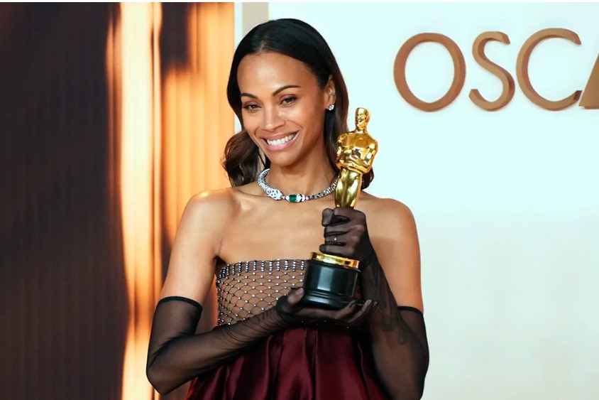 Zoe Saldaña Addresses ‘Emilia Pérez’ Controversy at Oscars