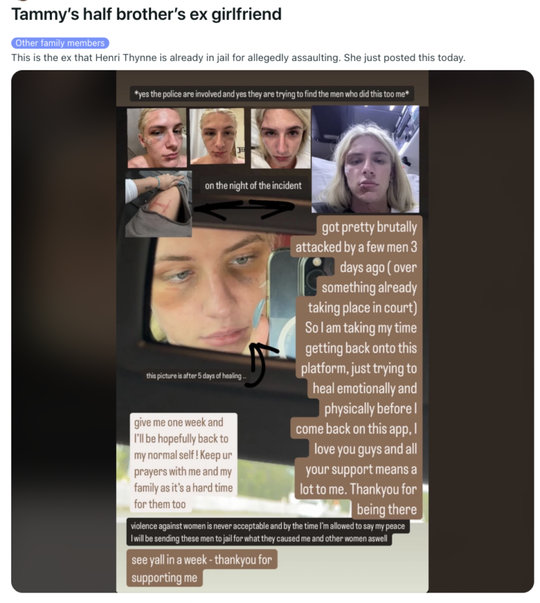 Henri Thynne Tammy Hembrow Brother Scandal Allegations Explained