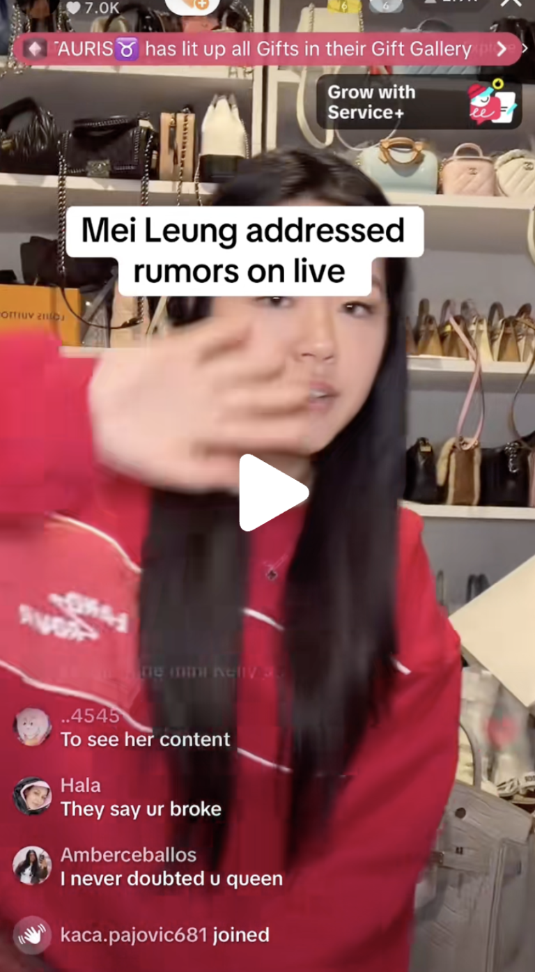 Mei Leung Irene TikTok Controversy Fake Lie Luxury Lifestyle Explained