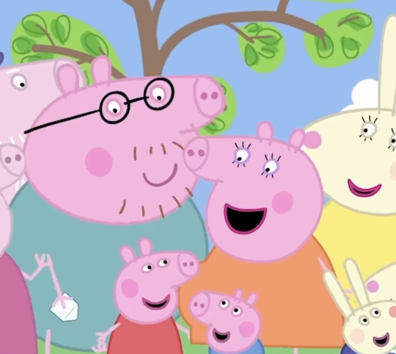 Mummy Pig New Baby Girl Gender Reveal Peppa Pig