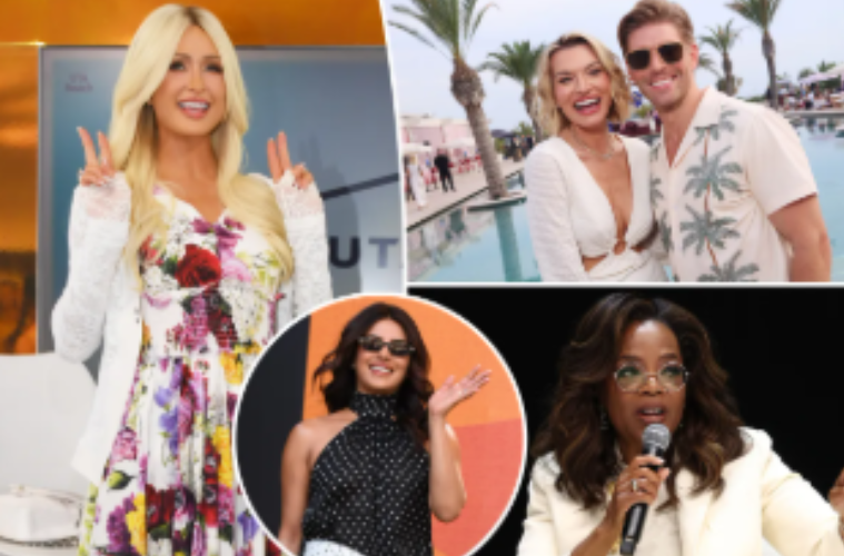 Keke Palmer and Joshua Bassett Attend Spotify Beach in Cannes
